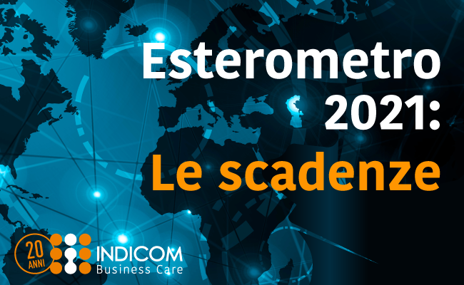 Esterometro 2021: le scadenze - IDC